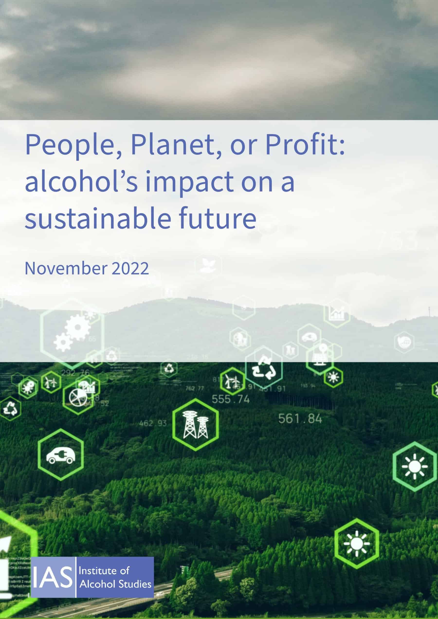 People, Planet, or Profit: alcohol’s impact on a sustainable future ...