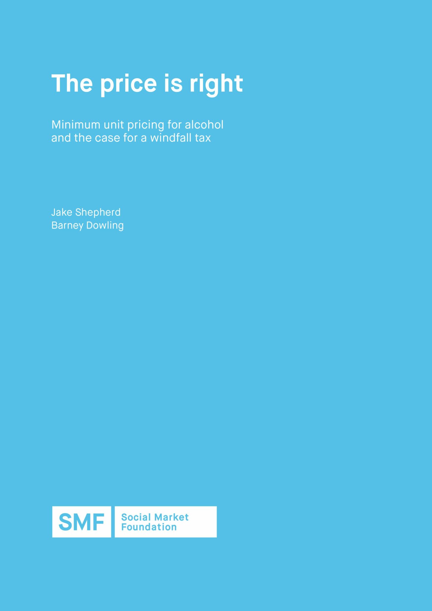 Price - Institute of Alcohol Studies